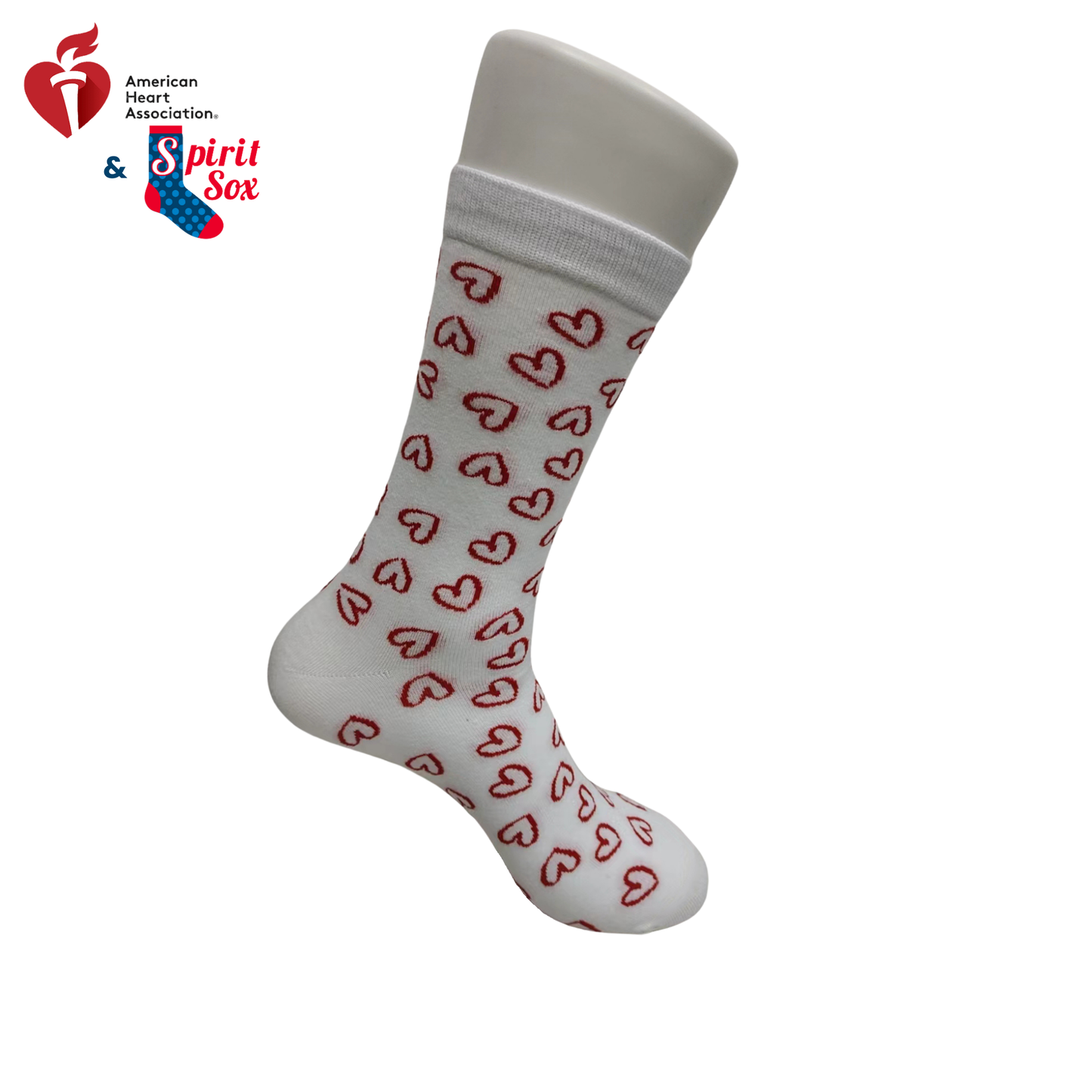Heart Socks – 50% of Proceeds Donated to the American Heart Associatio ...