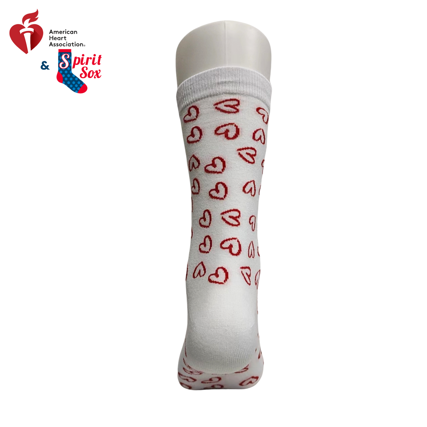 Heart Socks – 50% of Proceeds Donated to the American Heart Associatio ...